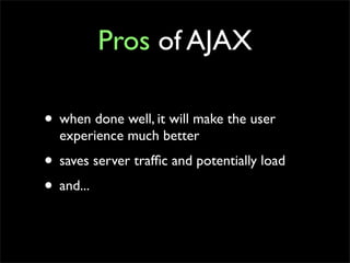 Ajax and RJS | PPT