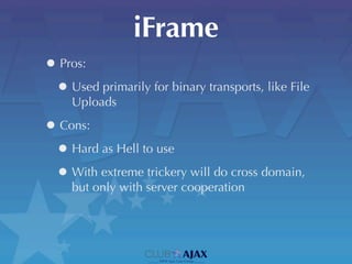 ClubAJAX Basics - Server Communication | KEY | Browsers | Computer ...