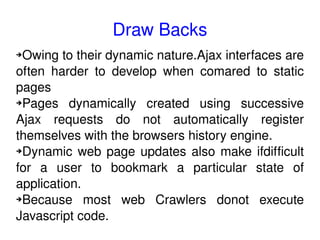 Ajax Basics And Framework | ODP