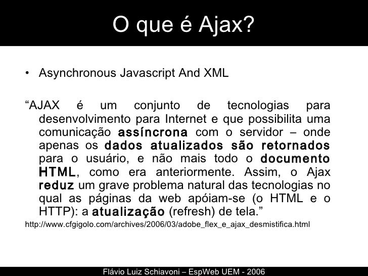 O Que é Ajax 