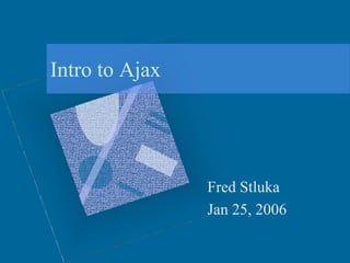 Simple introduction to AJAX and how to useppt | PPT | Web Design and ...