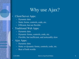 Simple introduction to AJAX and how to useppt | PPT | Web Design and HTML | Internet