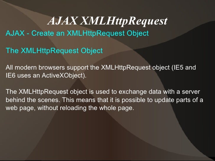 Ajax Ppt 