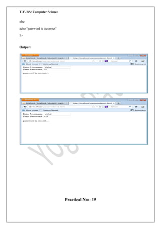 TYCS Ajax practicals sem VI | PDF