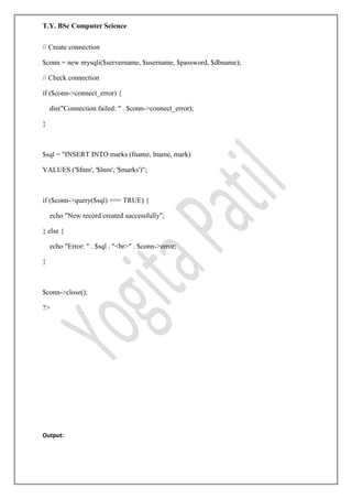 TYCS Ajax practicals sem VI | PDF