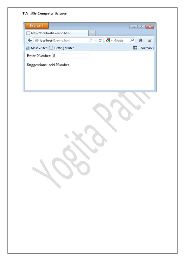 TYCS Ajax practicals sem VI | PDF