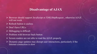 Intoduction to Ajax | PPTX