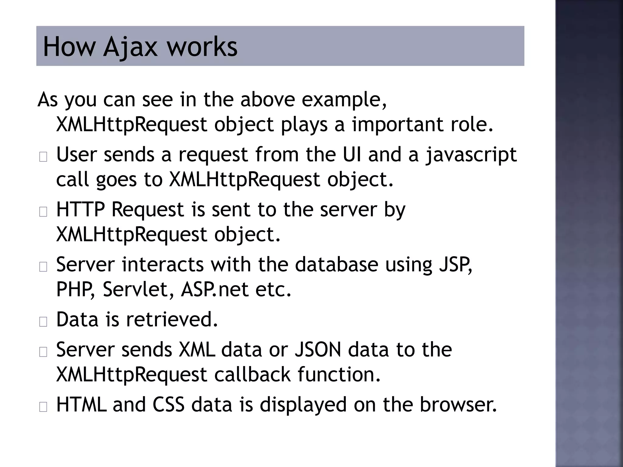 What is Ajax technology? | PPTX