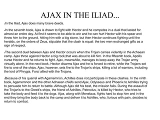 Ajax Telamonius | PPTX