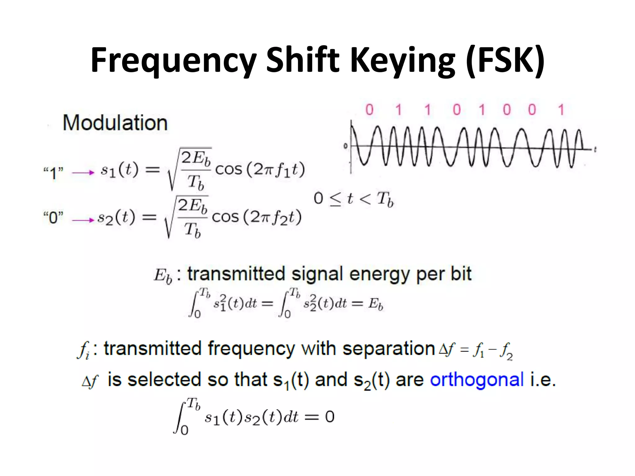 Performance Analysis Of Different Digital Modulation Scheme | PPTX