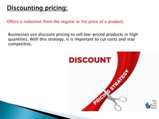 PRICING STRATEGIES AND DISTRIBUTION CHANNELS | PPTX