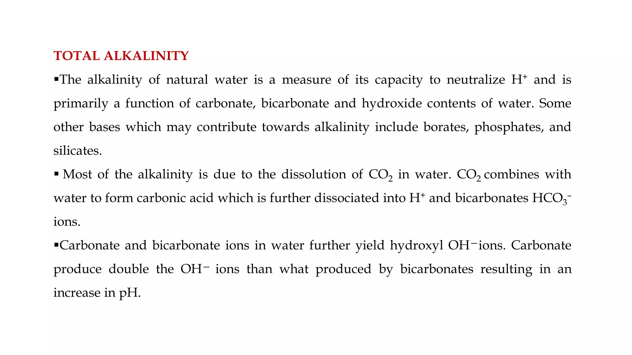 WATER QUALITY PARAMETERS | PDF