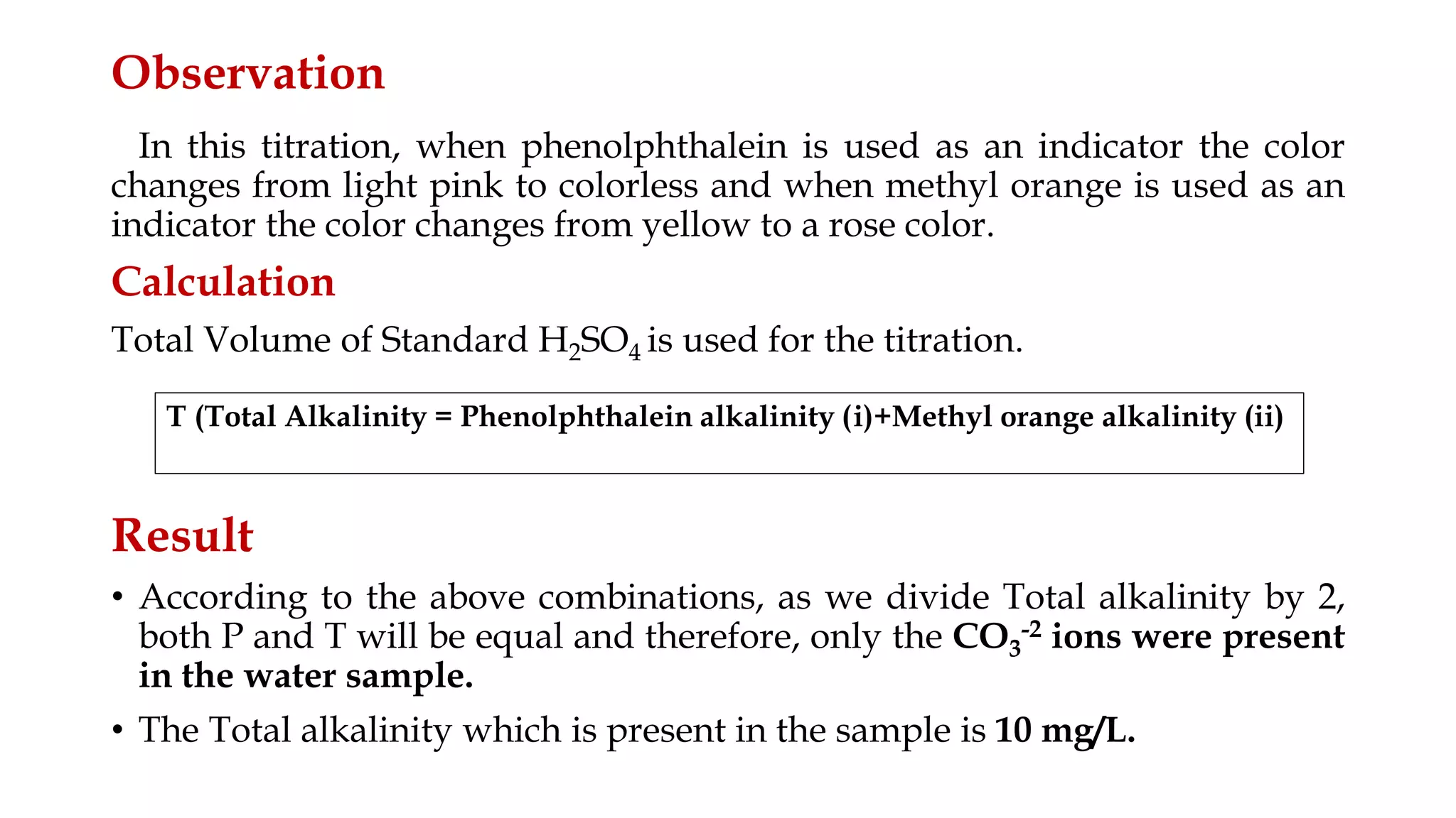 WATER QUALITY PARAMETERS | PDF