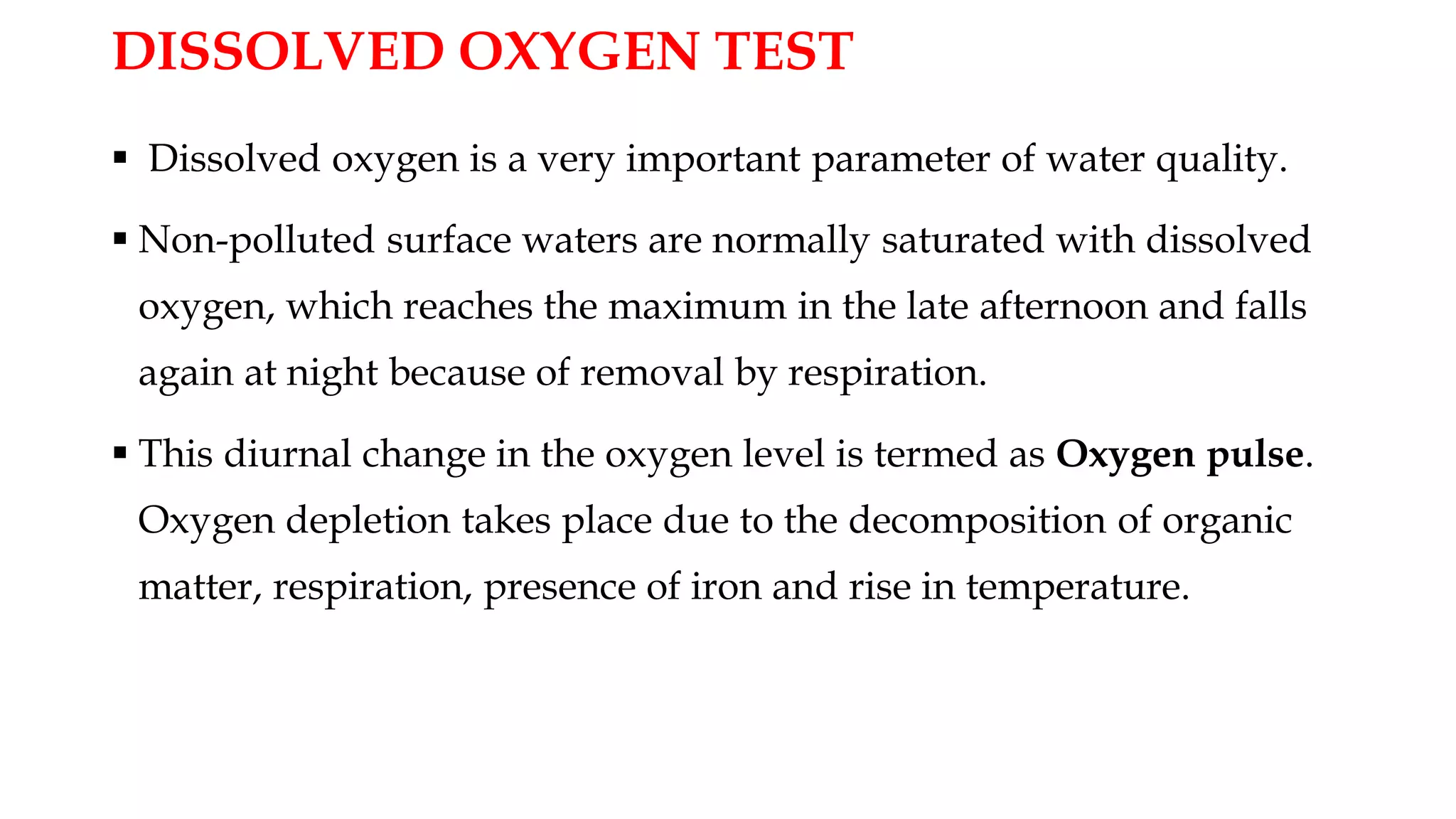 WATER QUALITY PARAMETERS | PDF