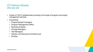 Ajay - ICT Delivery - Road Safety Immersion Workshop.pptx | Technology ...