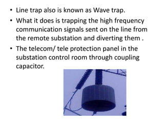 Wave Trap In Substation