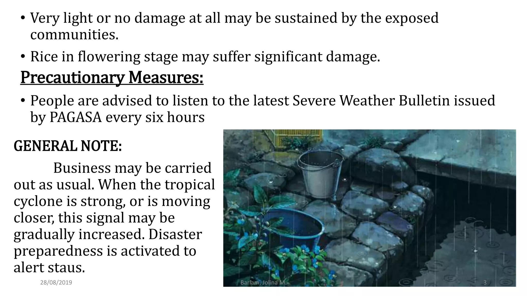 Public Storm Warning Signals | PPTX