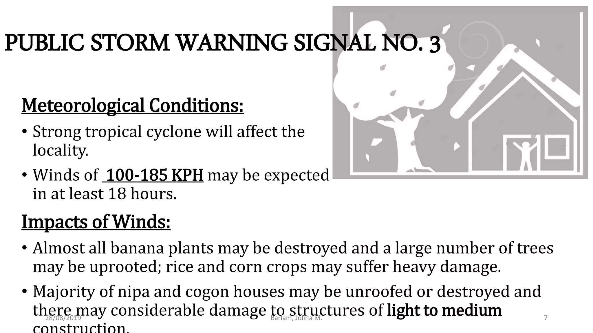 Public Storm Warning Signals | PPTX