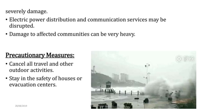 Public Storm Warning Signals | PPTX