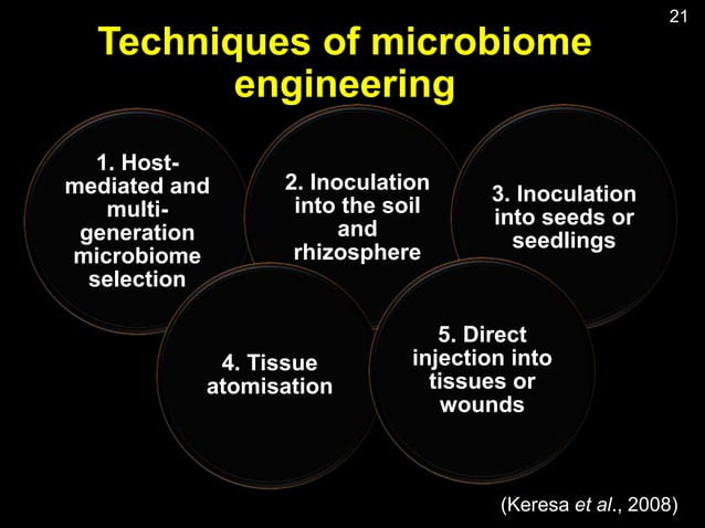 Ajayasree T. S. Seminar ppt (Microbiome engineering) | PPTX