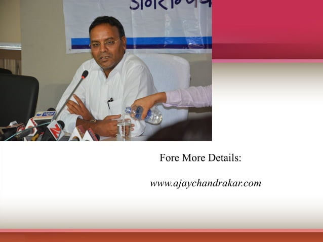 Ajay chandrakar ji | PPT