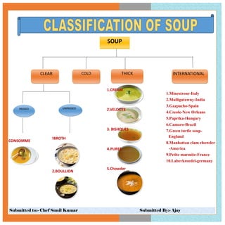 classification of soup | PDF