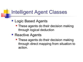 INTELLIGENT AGENT | PPT