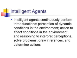 INTELLIGENT AGENT | PPT