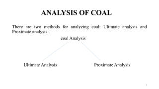 analysis of coal,proximate analysis of coal | PPTX