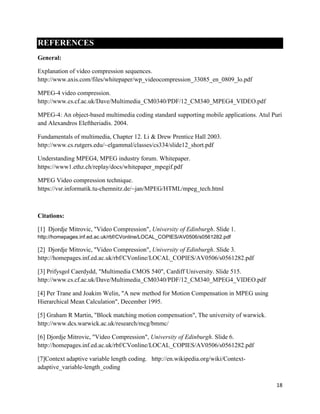 MPEG Compression Standards | PDF | Digital Audio | Computer Software and Applications
