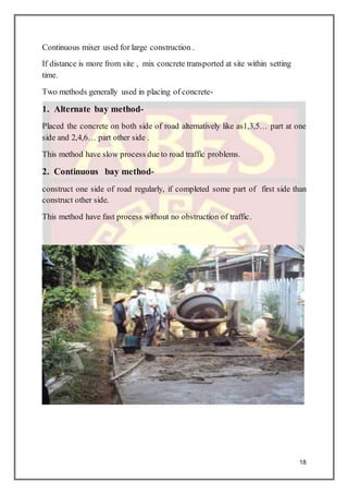 training report on pwd | DOCX