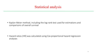 Prognostication of Chronic Lymphocytic Leukemia: IPI | PPT