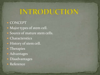 AJAY YADAV ppt of stem cell.pptx | Biological Sciences | Science