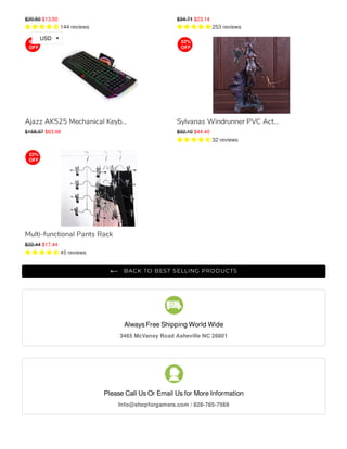 Ajazz AK45 111 Keys USB3.0 Mechanical Keyboard | PDF