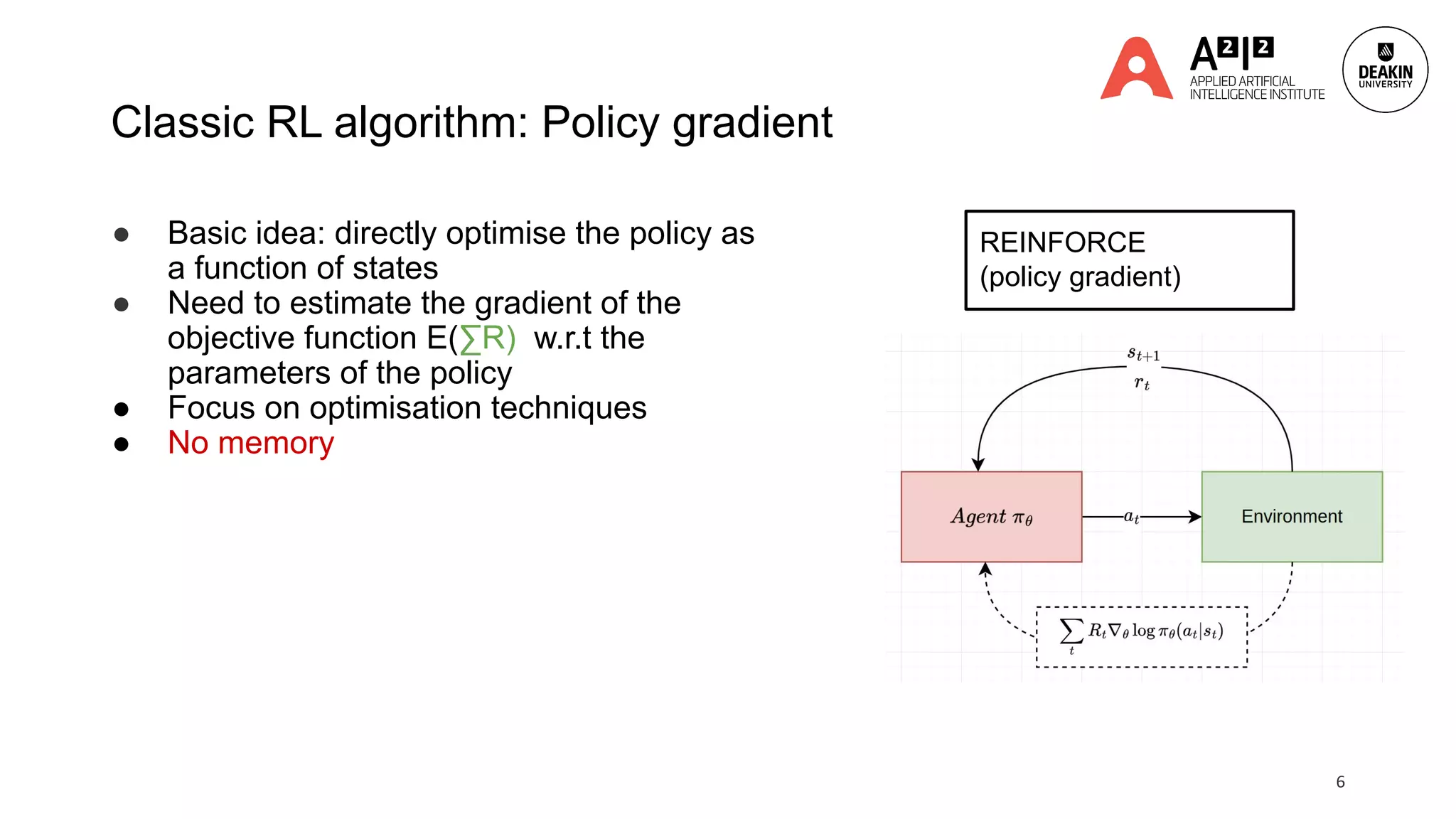 Memory-based Reinforcement Learning | PDF