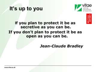 Who Owns Knowledge? #DR10 | PPT