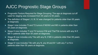 AJCC TNM staging of thyroid 8th edition ppt | PPTX
