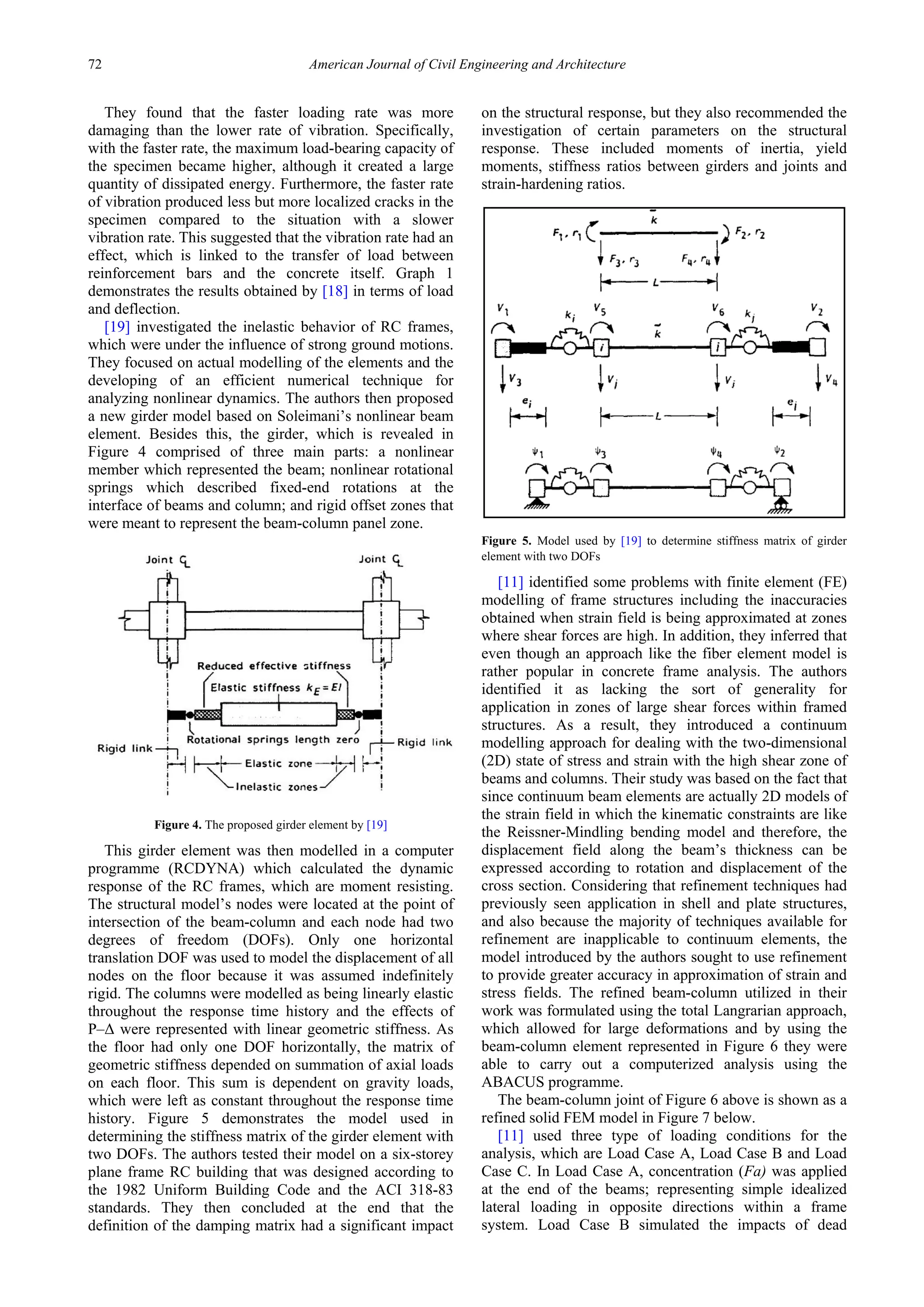 Modelling of Reinforced Concrete Beam-column Joint for Cyclic Earthquake Loading | PDF | Civil ...