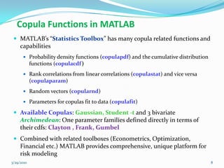 Aj Copulas V4 | PPTX