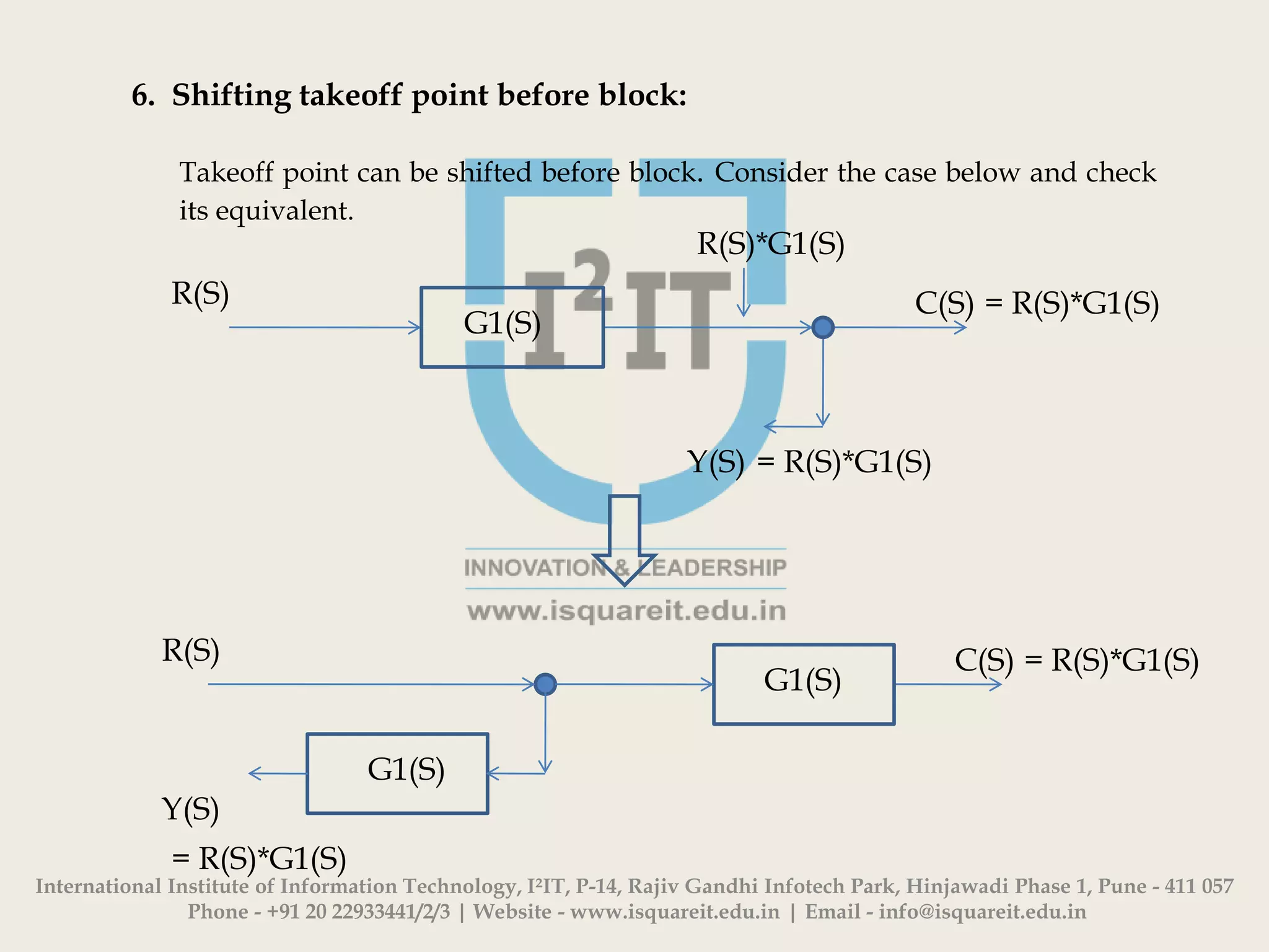 Block Diagram Reduction Techniques | PPTX