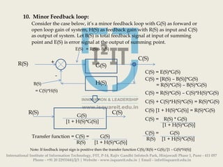 Block Diagram Reduction Techniques | PPTX