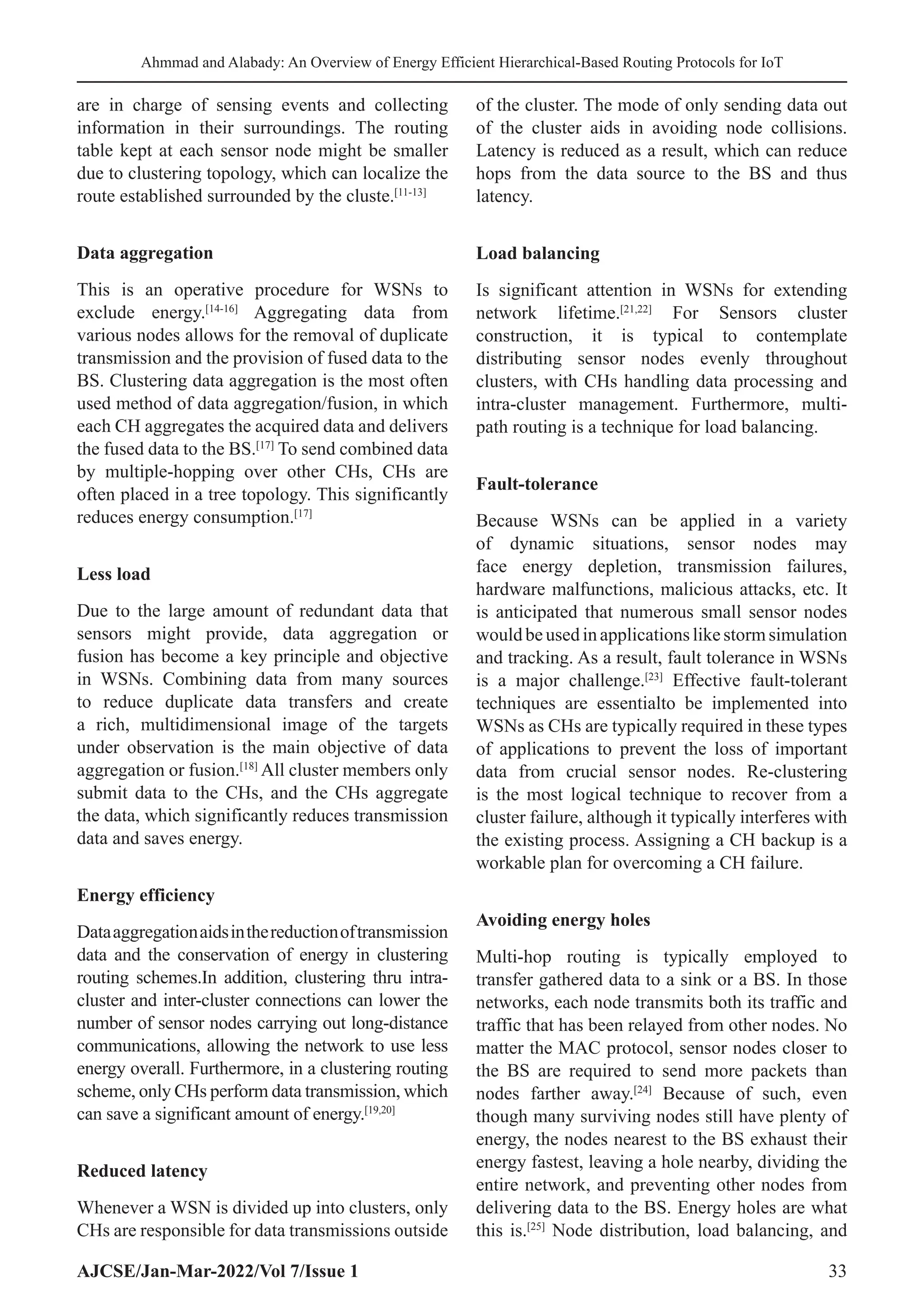 An Overview Of Energy Efficient Hierarchical Based Routing Protocols
