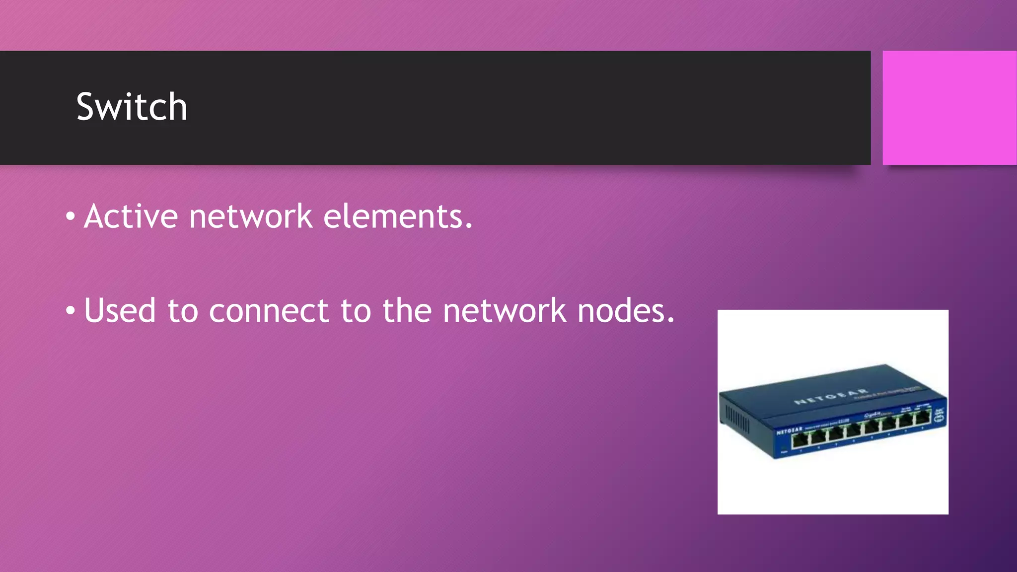 Typical elements of LAN | PPT