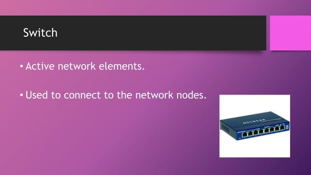 Typical elements of LAN | PPT
