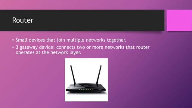 Typical elements of LAN | PPT