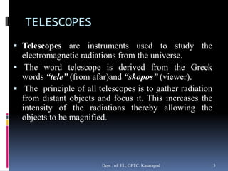 adaptive optics on ground based telescope | PPTX | Physics | Science