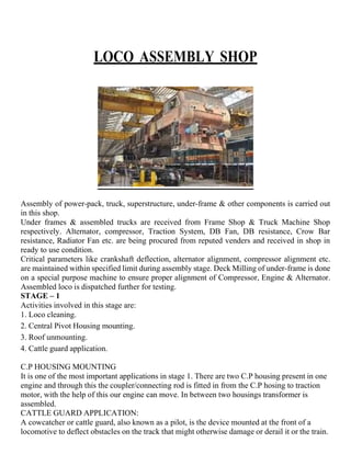 Blw summer training report Mechanical LAS LFS HWS EEE CTS TR | PDF