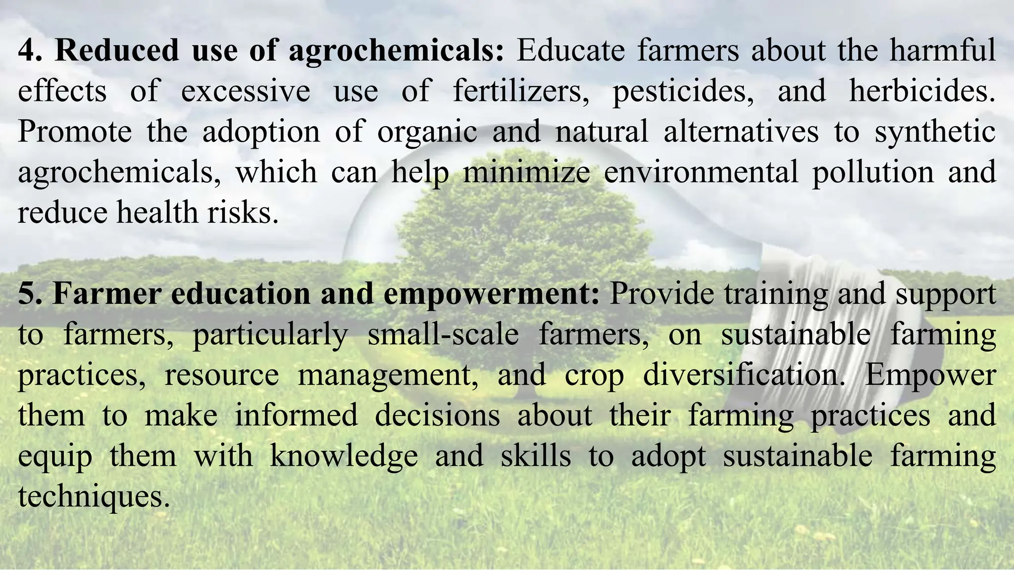 Problems of green revolution and how to overcome it | PPTX