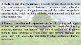 Problems of green revolution and how to overcome it | PPTX