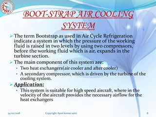 Boot-strap air cooling system | PPTX